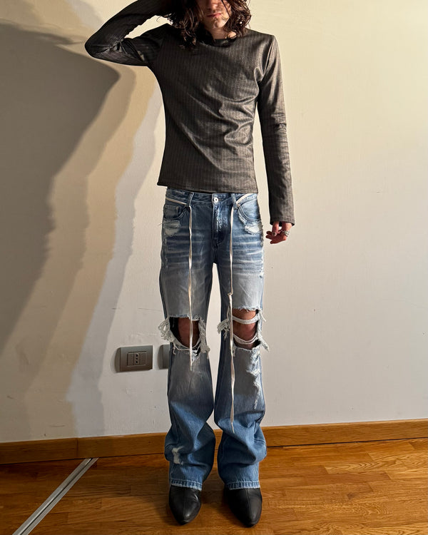 COWBOY CUT RELAXED DENIM – LIFEISHELL